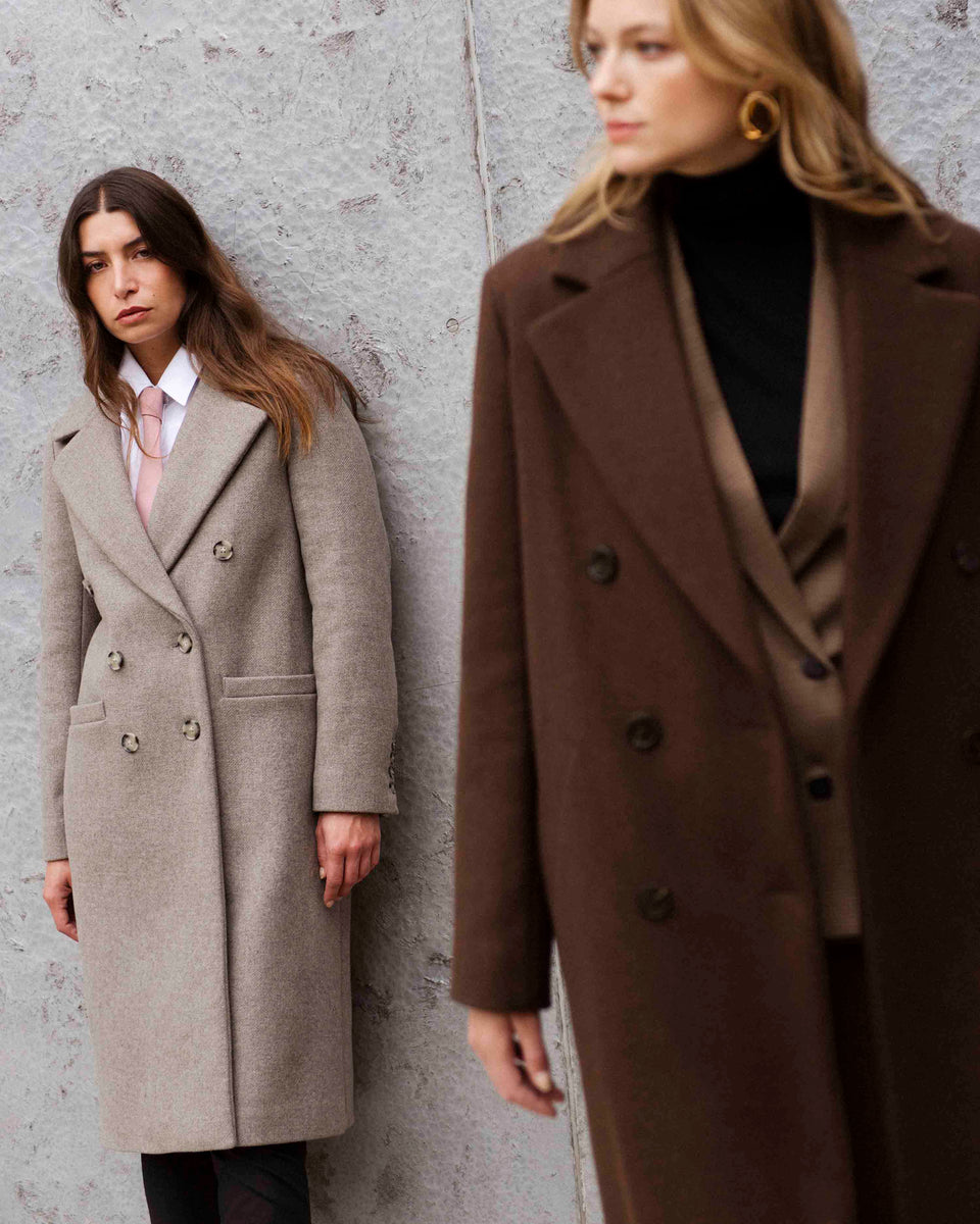 Capsule exclusive Maison Lener x 17H10 – Élégance et modernité en manteaux